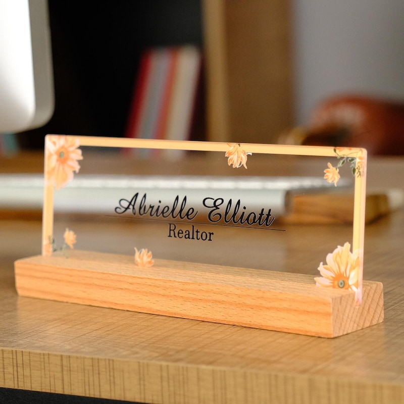 Desk Plaque - Etsy