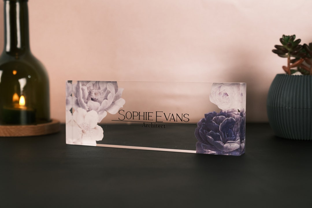 Phd Gift Custom Office Desk Nameplate, Phd Graduation Gift, Coworker ...