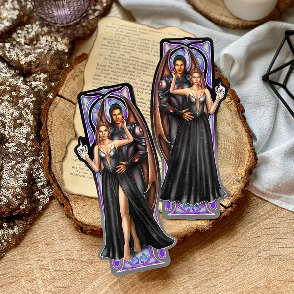 Nesta And Cassian Art Print Etsy Canada 3385