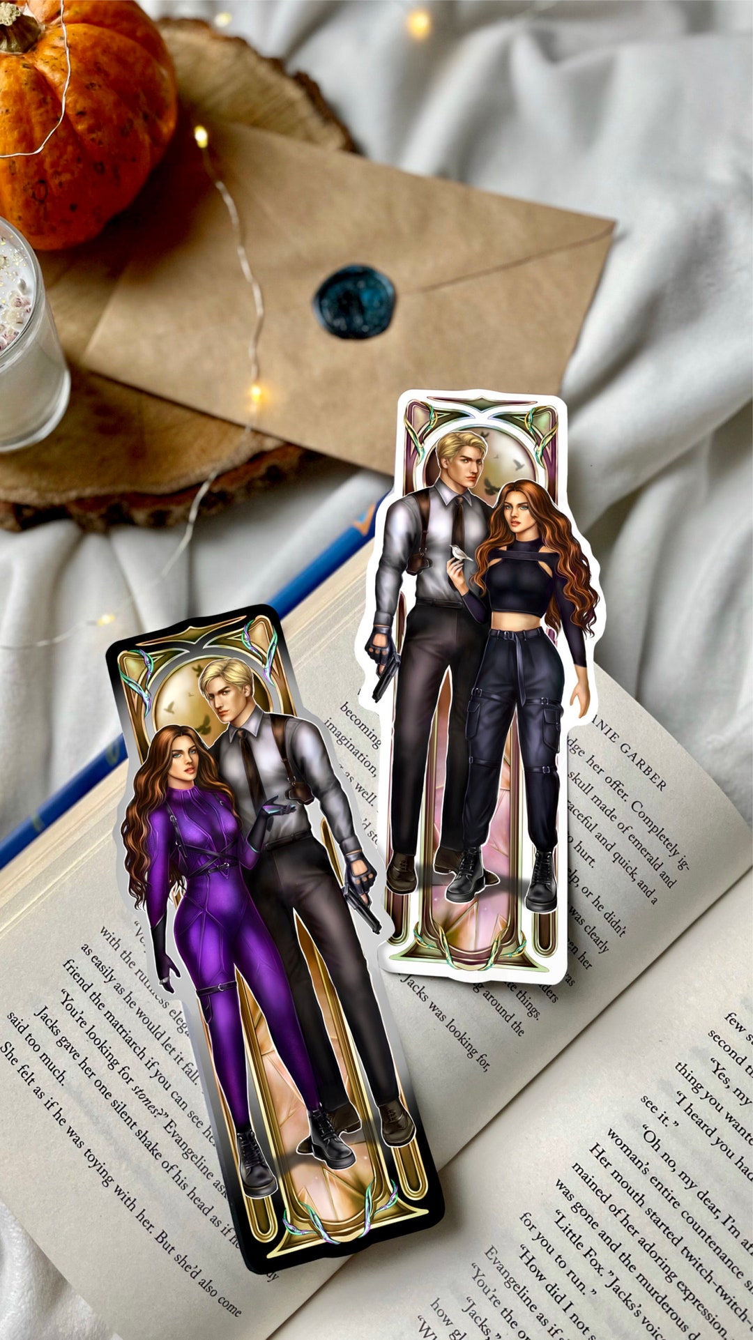 Aaron Warner and Juliette Ferrars Shatter Me Bookmark - Etsy