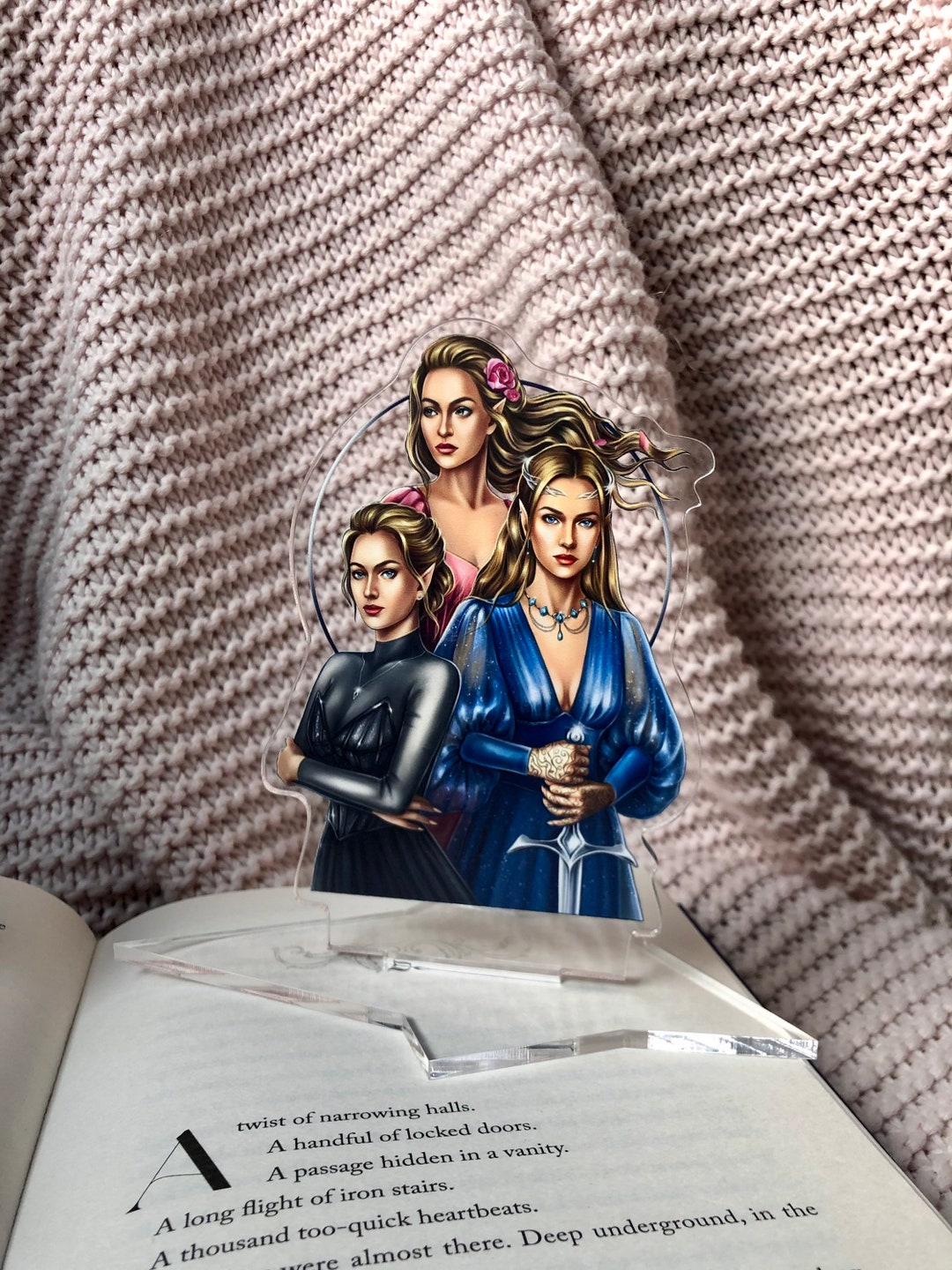 Сестры Архерон Акриловые фигурки для книжных полок - Etsy