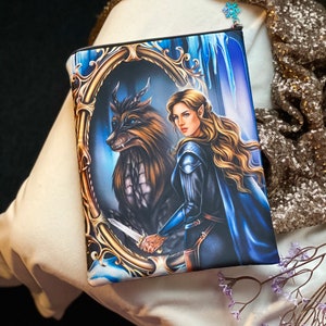Feyre and Ouroboros Mirror Booksleeve Hardcover, Kingle and Big Size Officially Licensed by SJM ...