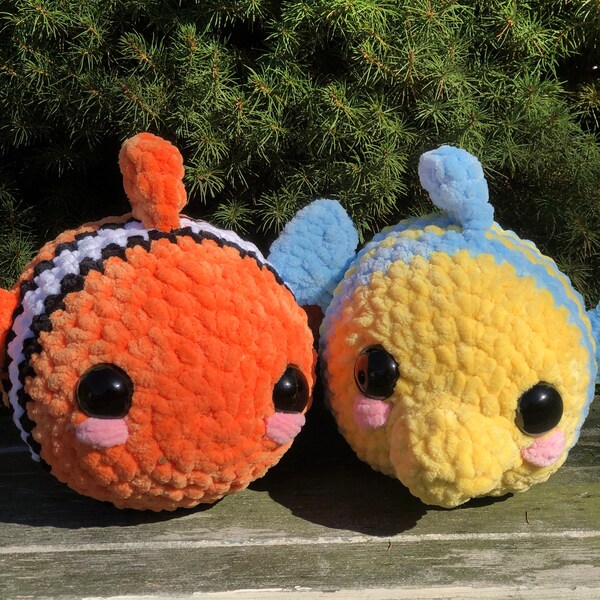 Fish Plushie - Etsy