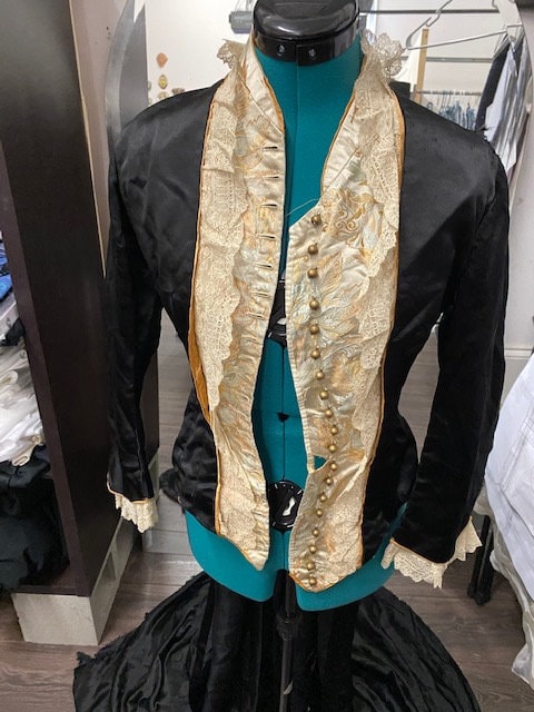 1870s Victorian Jacket and Skirt, Outer Coat With Dress Train, Frock ...