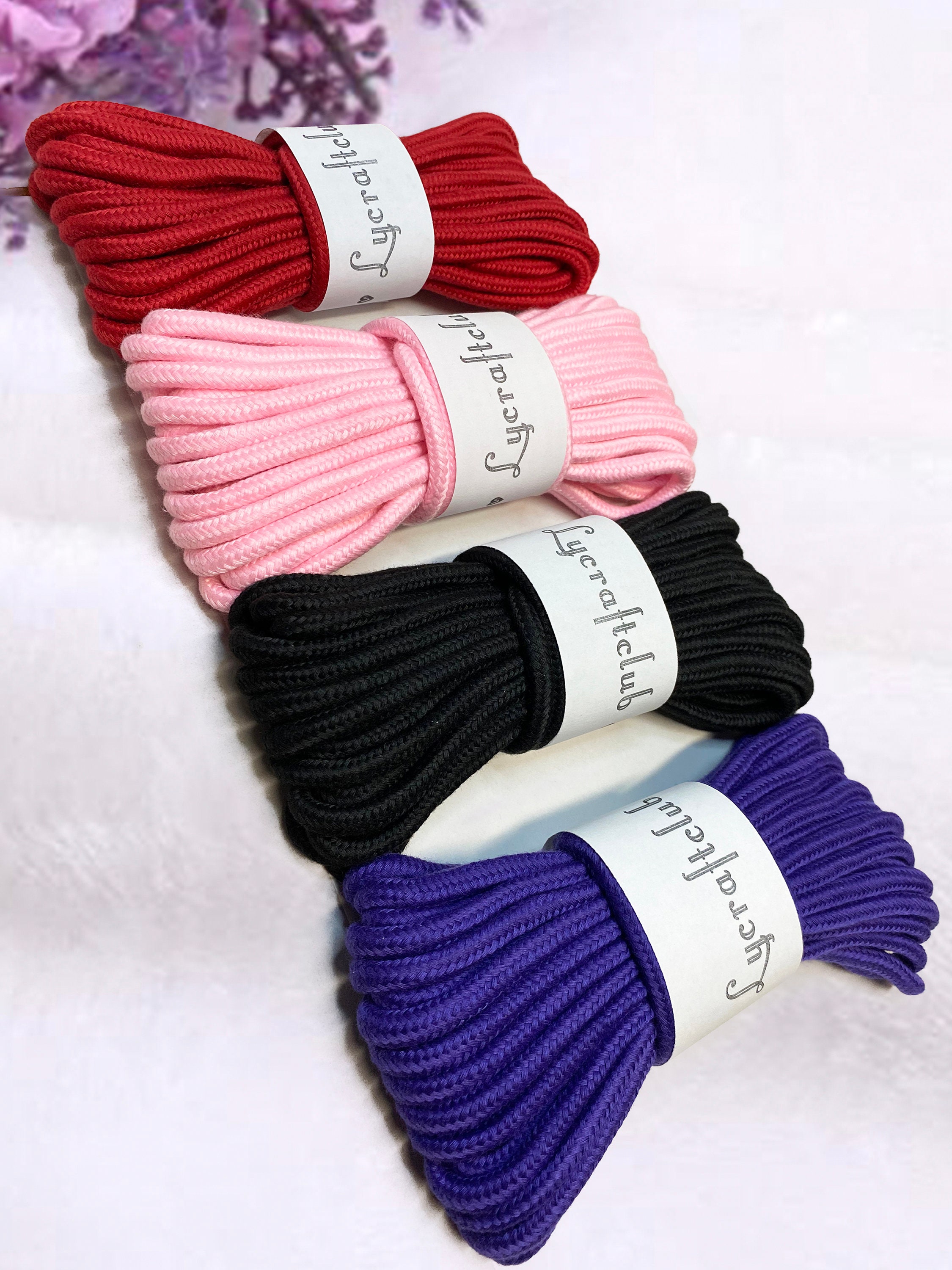 Fantasy Fetish Soft Cotton Rope Slave BDSM Bondage Restraints Japanese ...