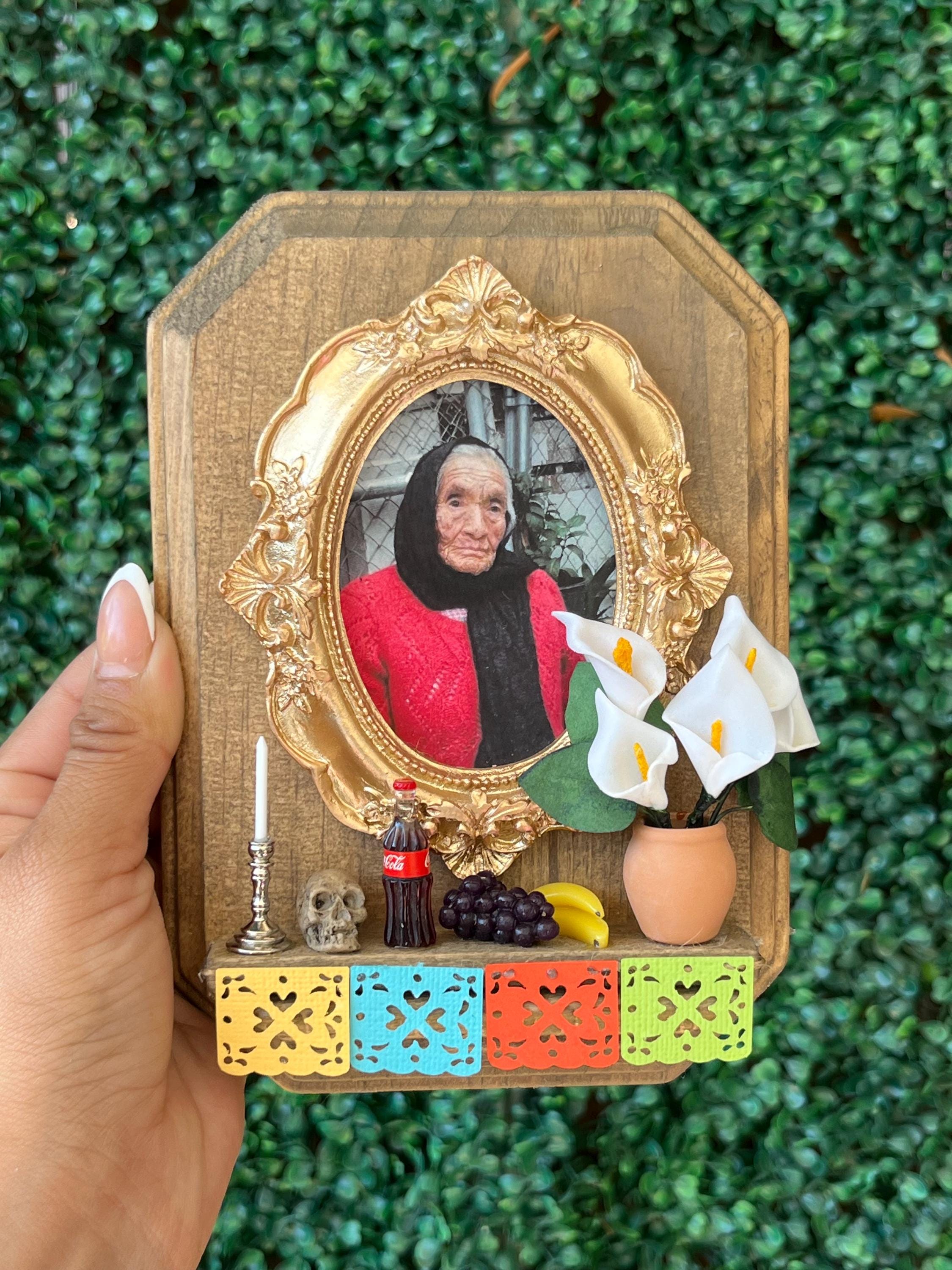 Miniature Alter Memorial Frame Dia De Los Muertos Day of the Dead ...