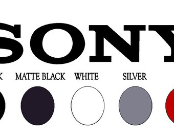 Sony Stickers | Etsy