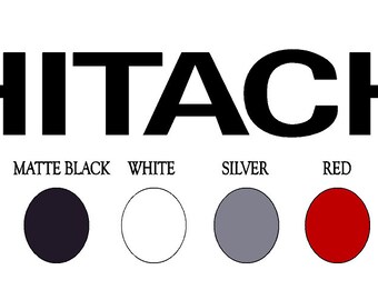 Hitachi Sticker | Etsy