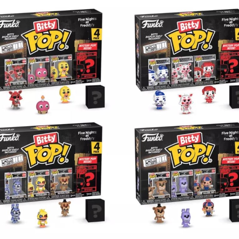 Five nights at freddy's mystery mini figures - Etsy.de