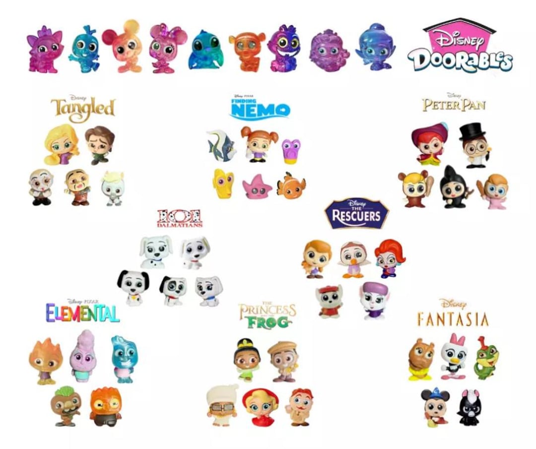 Disney Doorables Series 11 Technicolor Collection - Etsy