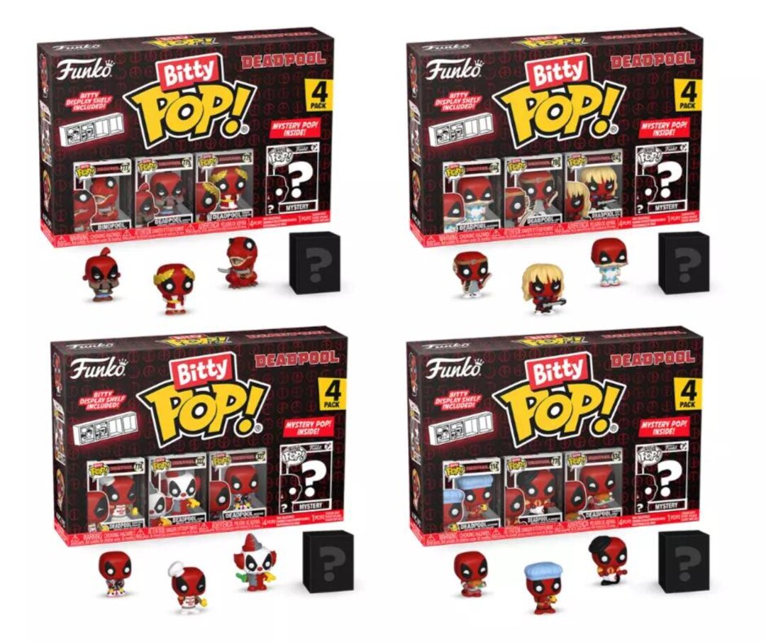 Funko Bitty Pop Deadpool Collection, Choose Your Favorite! - Etsy