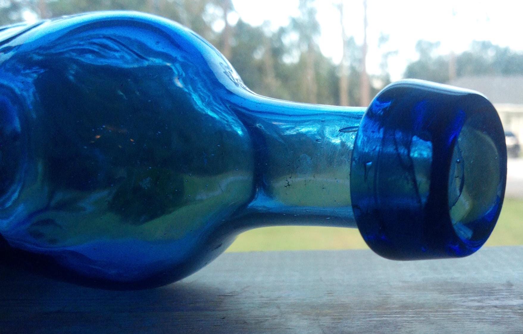 RCT Medium COBALT Mineral Water 1846 BIMAL Iron Pontil - Etsy