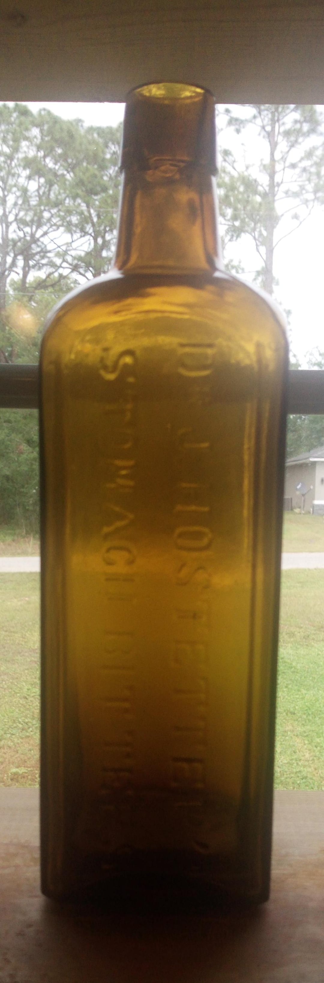 Sale....dr. Hostetter's Bitters Yellow, Orange, Amber, Excellent ...