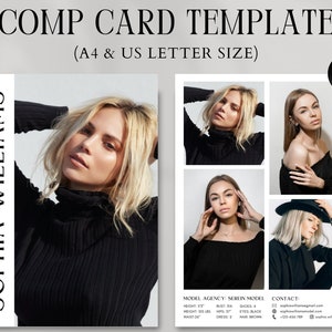 2 Page Black Media Kit Template, Influencer Media Kit, Social Media Kit ...