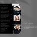 2 Page Black Media Kit Template, Influencer Media Kit, Social Media Kit ...