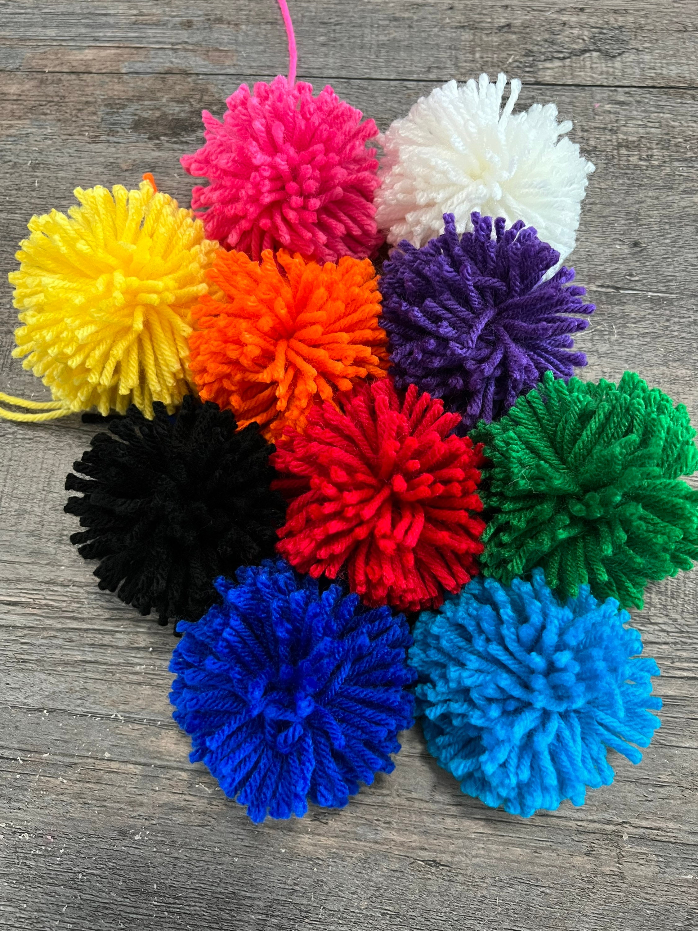 Handmade Pom Poms - Etsy