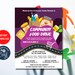 Movie Night Flyer, Printable PTA PTO Flyer, School Church Benefit ...