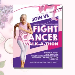 Cancer Survivor Awareness Walkathon Walk Run Marathon Event Fundraiser ...