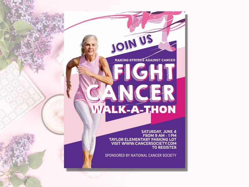 Cancer Survivor Awareness Walkathon Walk Run Marathon Event Fundraiser ...
