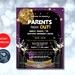 Parents Night Out Invite Template, School Event Party Invitation ...