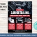 Mobile Car Detail Service | Car Wash | Car Repair Flyer | Auto ...