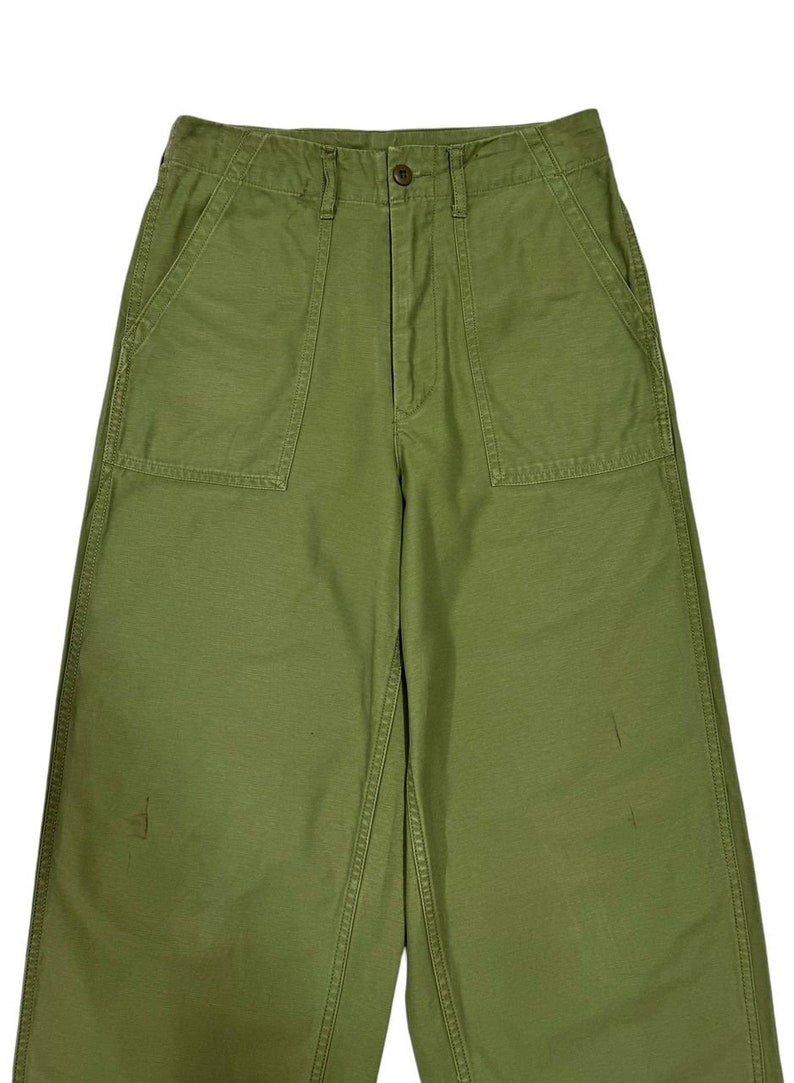 Vintage Olive Green Fatigue Pants - Made in Japan - Size M - Etsy