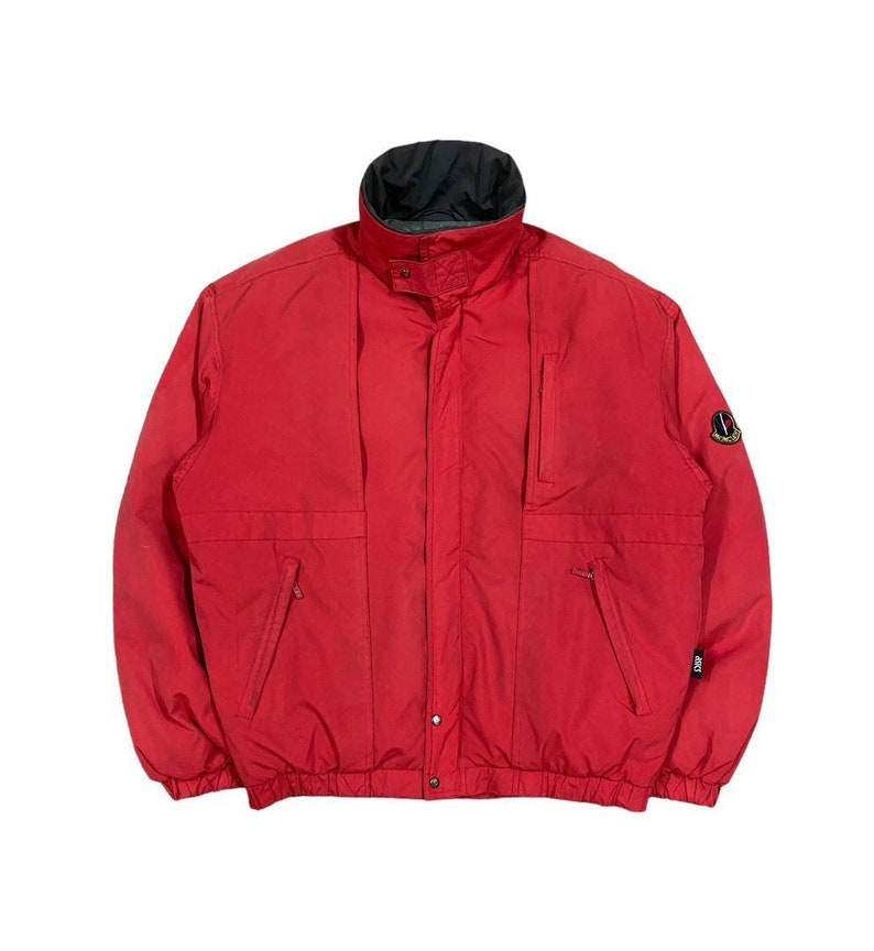 Vintage Moncler X Asics Goose Down Puffer Jacket Thermal Clo System ...