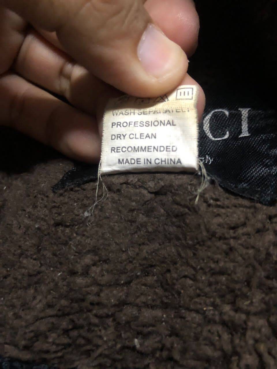 Gucci Black Wax Hoodies Linen Sherpa Jacket - Etsy