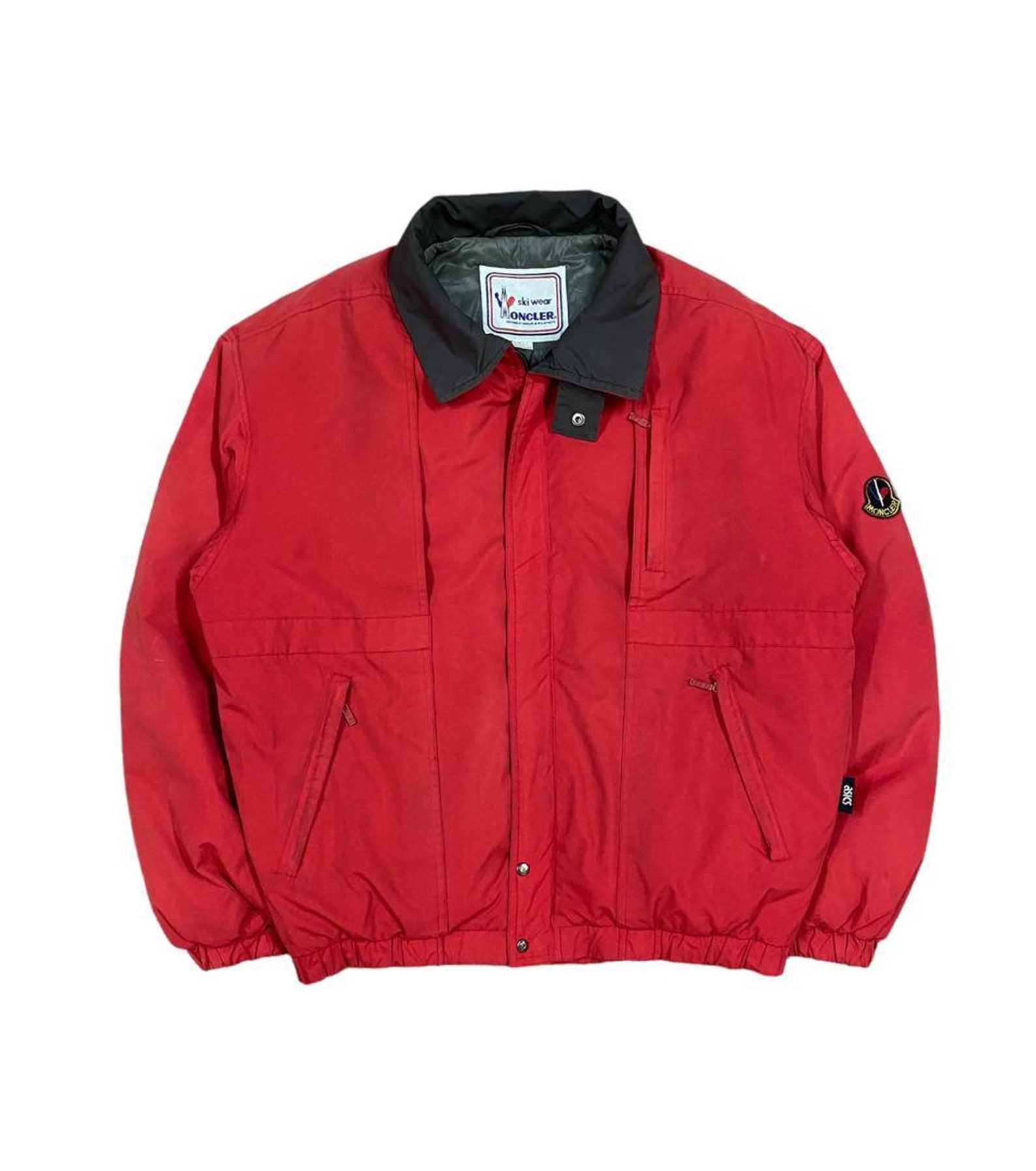 Vintage Moncler X Asics Goose Down Puffer Jacket Thermal Clo System ...