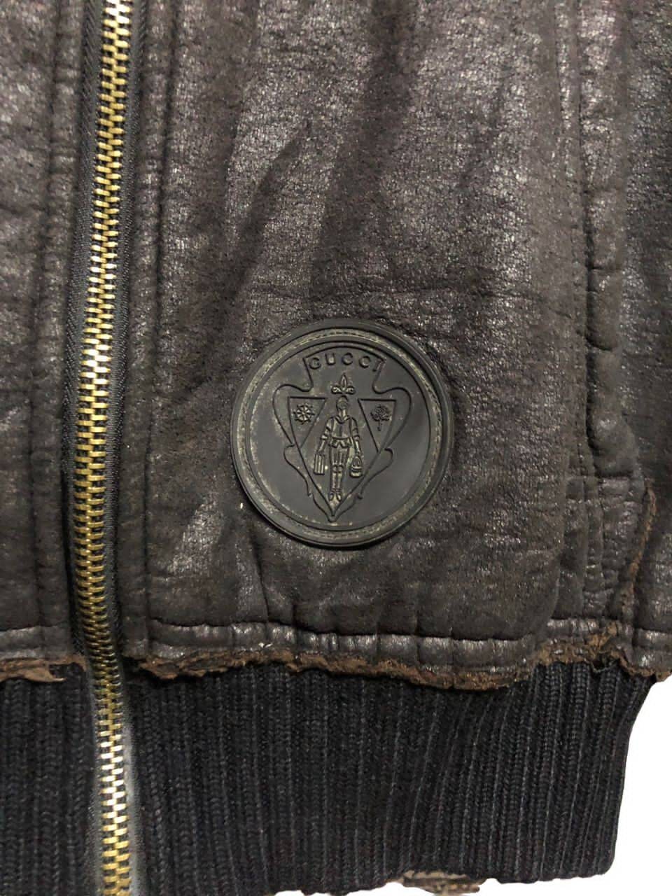 Gucci Black Wax Hoodies Linen Sherpa Jacket - Etsy