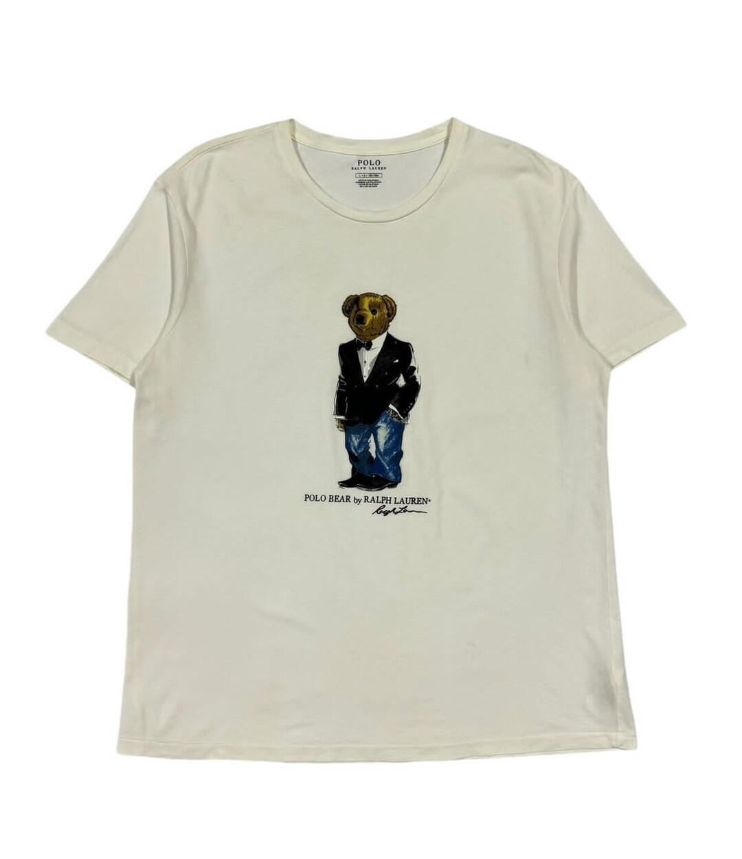 Polo Ralph Lauren Polo Bear Og Shirt Polo Stadium Polo RRL Size L - Etsy