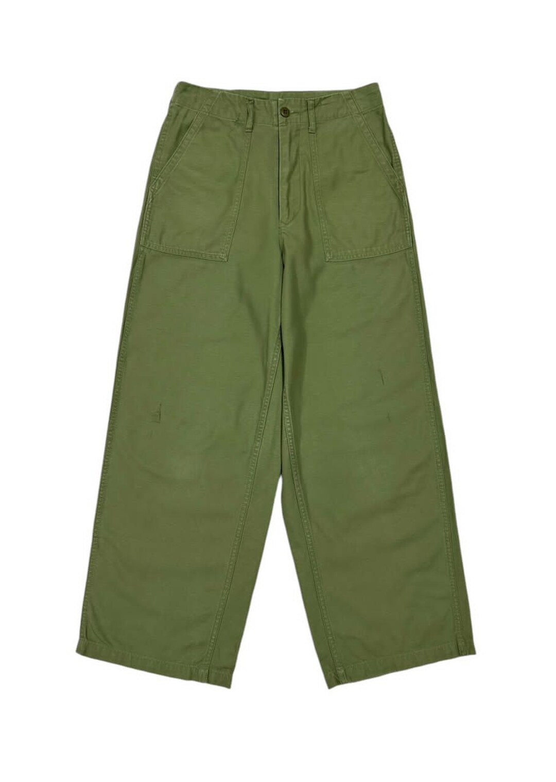 Vintage Olive Green Fatigue Pants - Made in Japan - Size M - Etsy