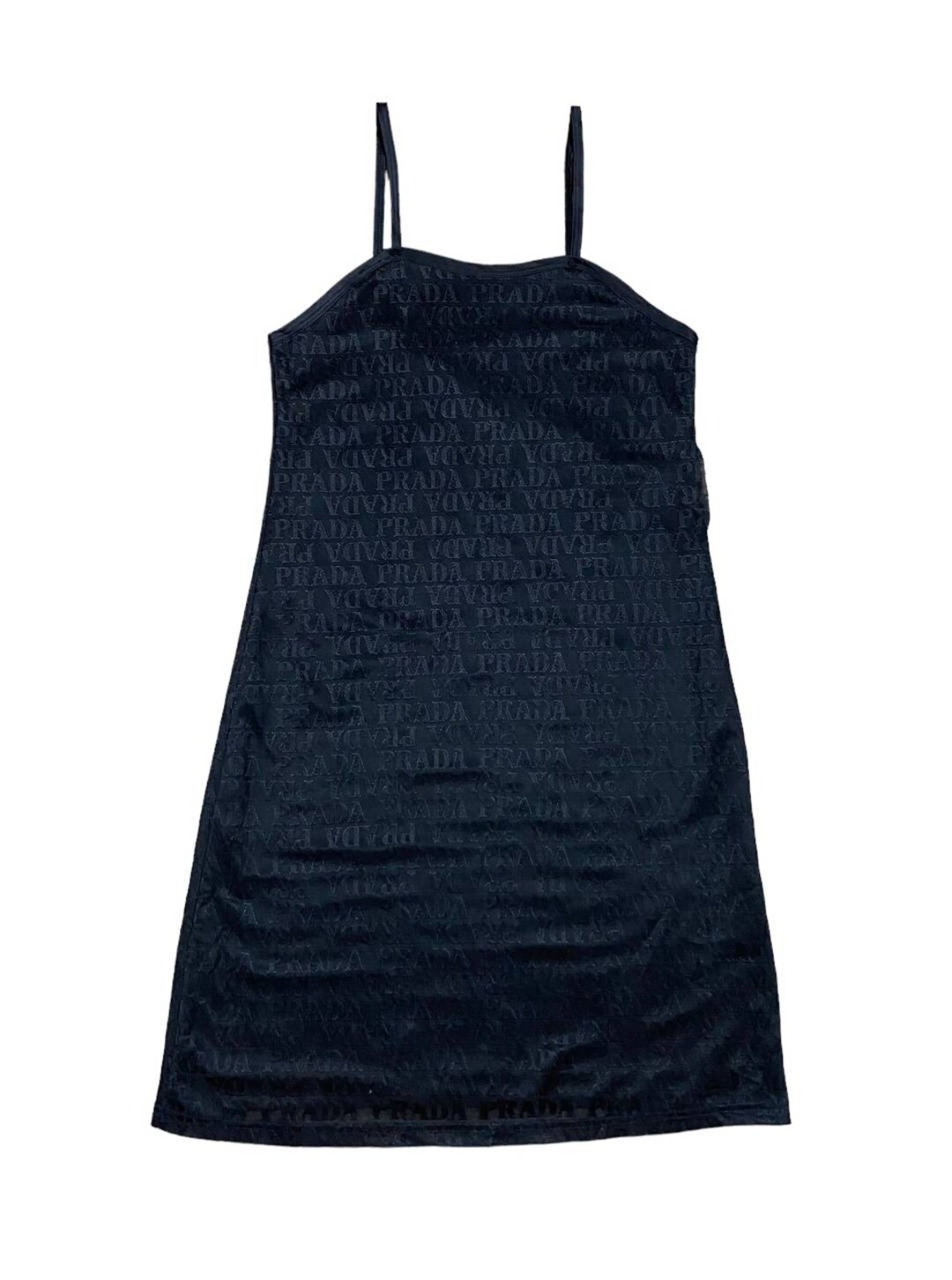 Authentic Prada Black Monogram Logo Dresses Made in Italy Size 38 - Etsy