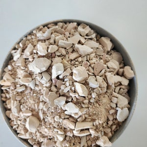 CRUMBS & POWDER (mixed) Facial Clay/ Calabash Chalk / African Kaolin ...