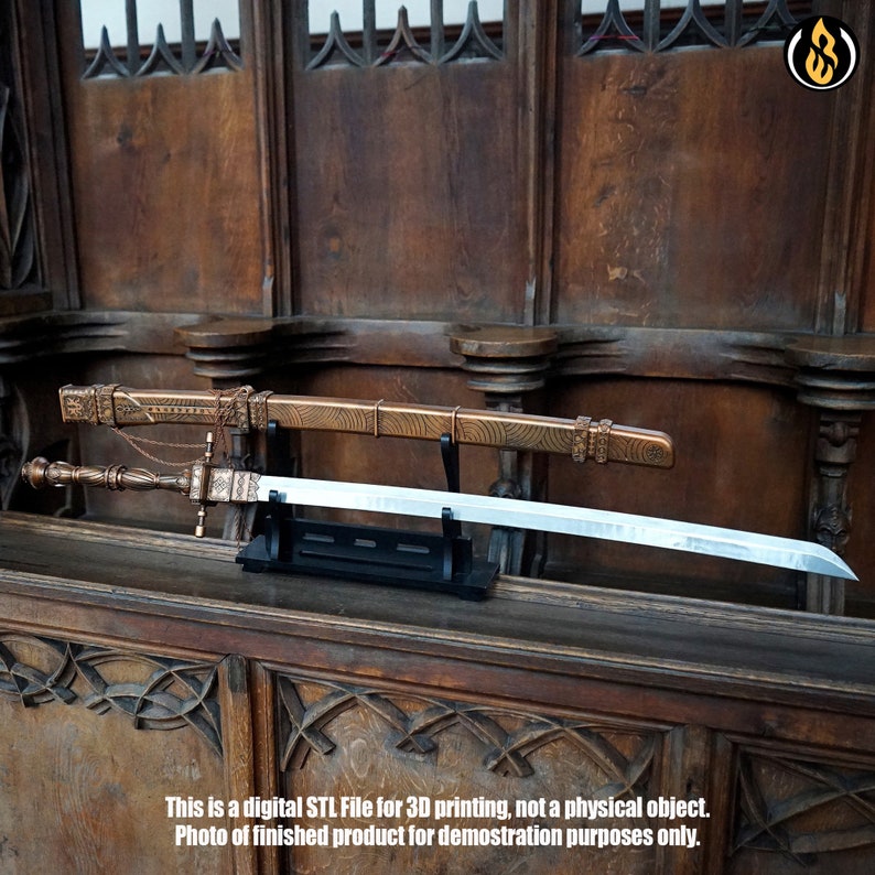 Bloodborne Chikage 3D Model STF File | Etsy