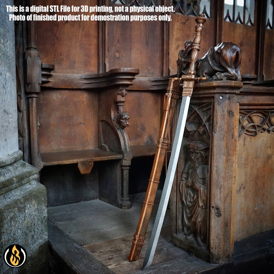 Bloodborne Chikage 3D Model STF File | Etsy