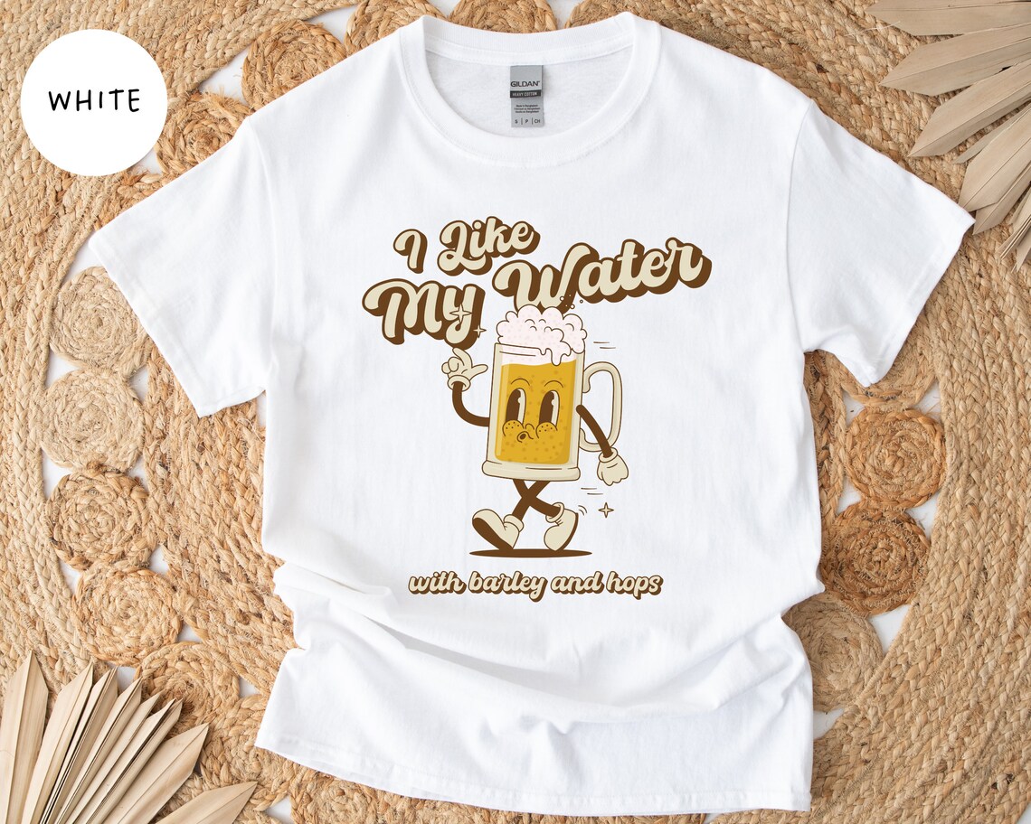 Retro Beer T Shirt, Vintage Style Funny Beer Tee, Unisex T Shirt, Retro ...
