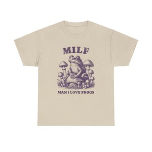 Man I Love Frogs T Shirt, Retro Animal Meme Tee, Vintage Graphic Shirt, Funny Sarcastic T Shirt ...