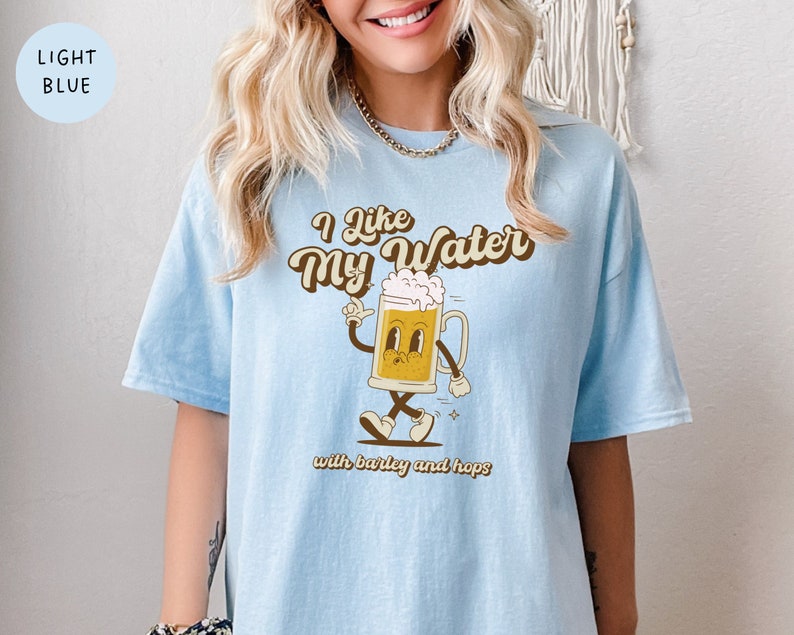 Retro Beer T Shirt, Vintage Style Funny Beer Tee, Unisex T Shirt, Retro ...