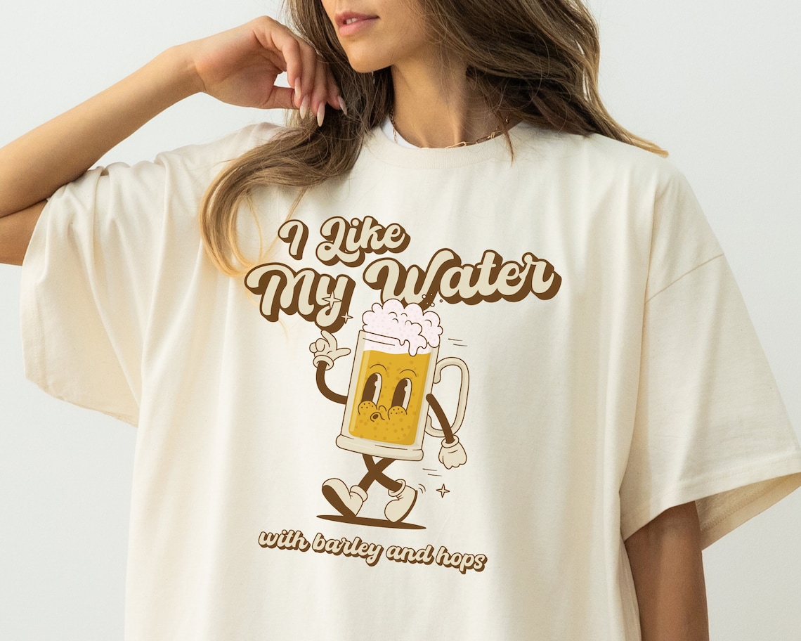 Retro Beer T Shirt, Vintage Style Funny Beer Tee, Unisex T Shirt, Retro ...