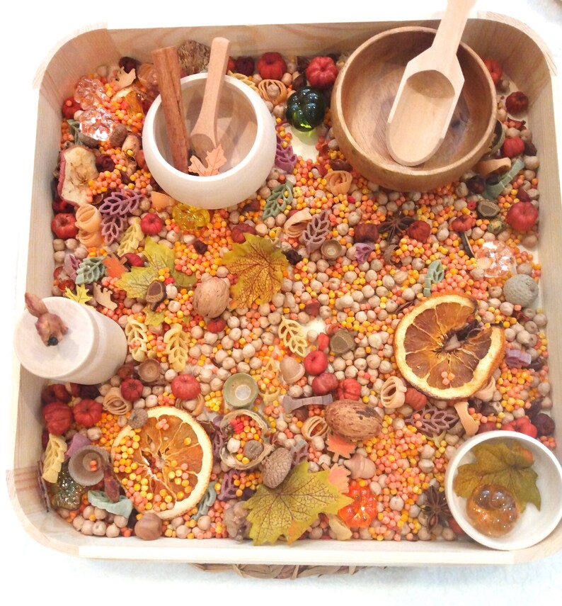 Montessori Exclusive Seasonal Sensory Bin Kit , Fine Motor Skills ...