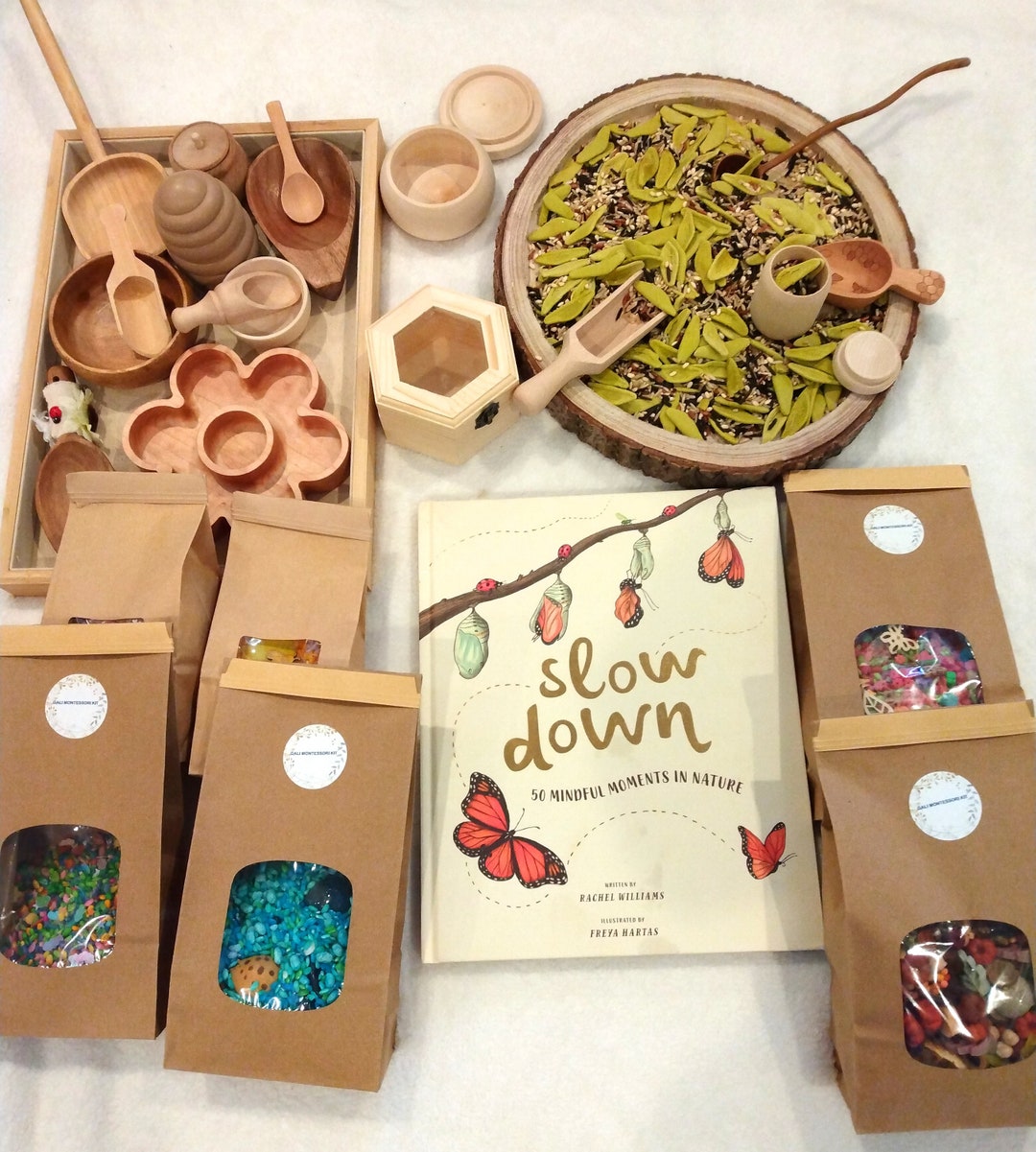 Montessori Exclusive Seasonal Sensory Bin Kit , Fine Motor Skills ...
