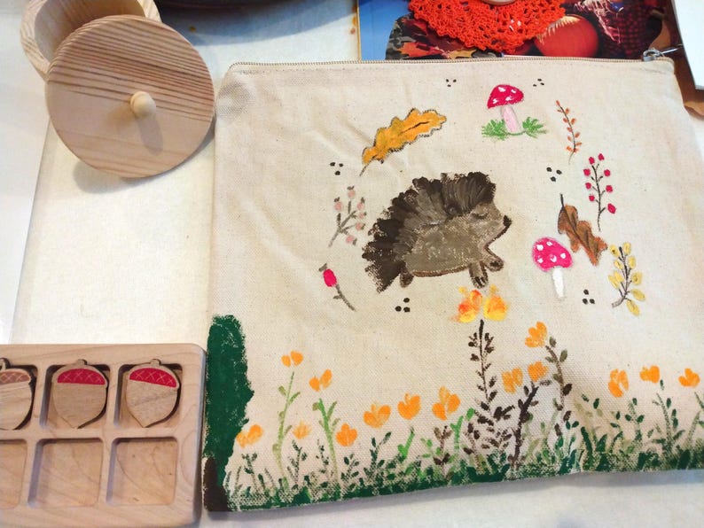 Montessori Fall Season Sensory Learning Kit, Loose Parts , Educational ...