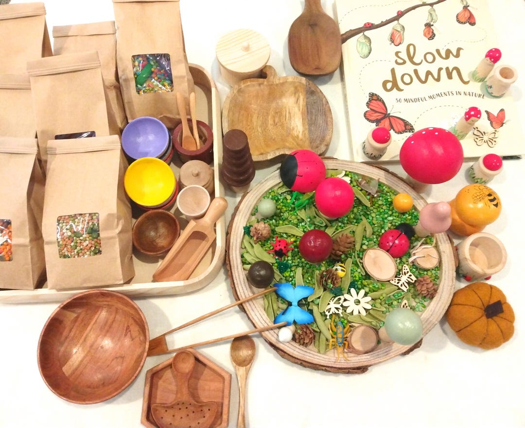 Montessori Exclusive Seasonal Sensory Bin Kit , Fine Motor Skills ...