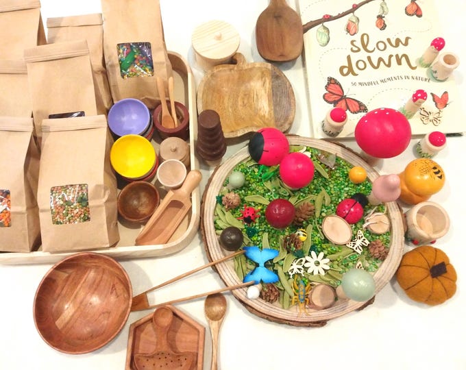 Montessori Exclusive Seasonal Sensory Bin Kit , Fine Motor Skills ...