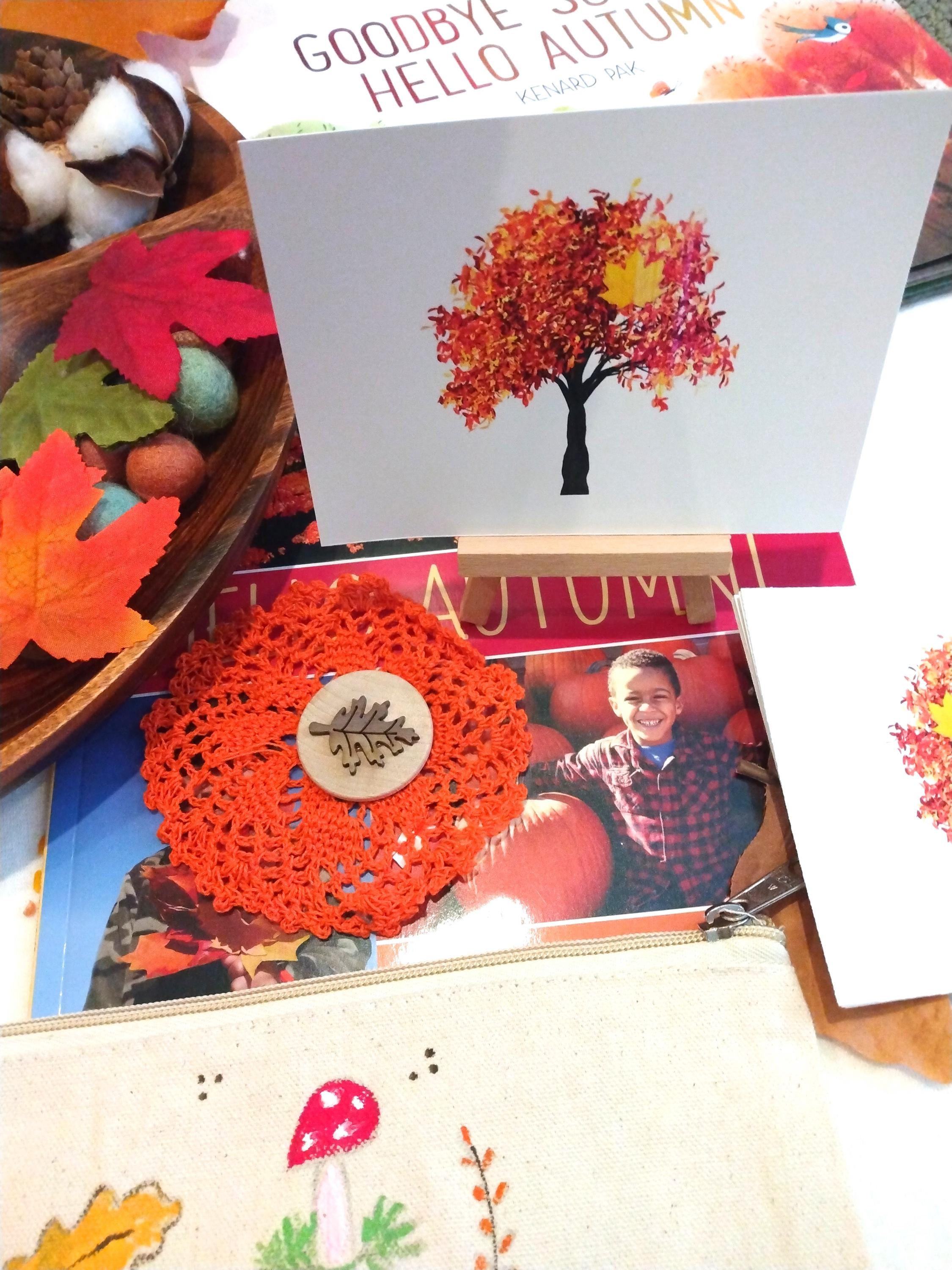 Montessori Fall Season Sensory Learning Kit, Loose Parts , Educational ...