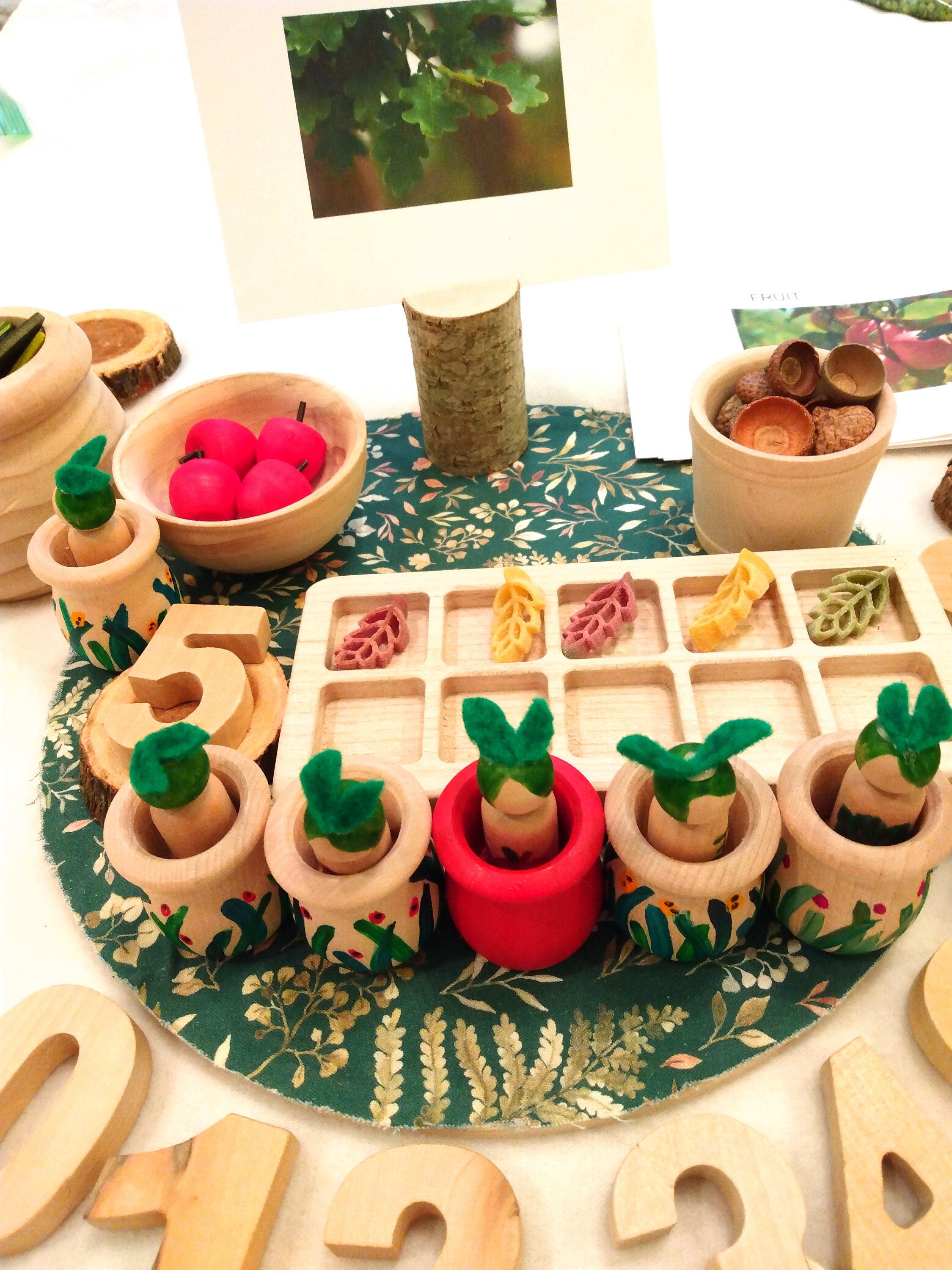 Montessori Tree Educational Kit Sensory Activity Preschool - Etsy