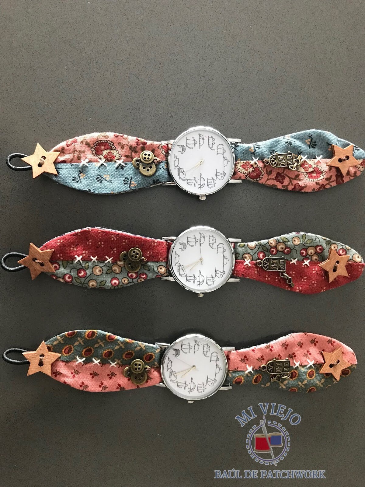 PATTERN PDF Patchwork Clock - Etsy