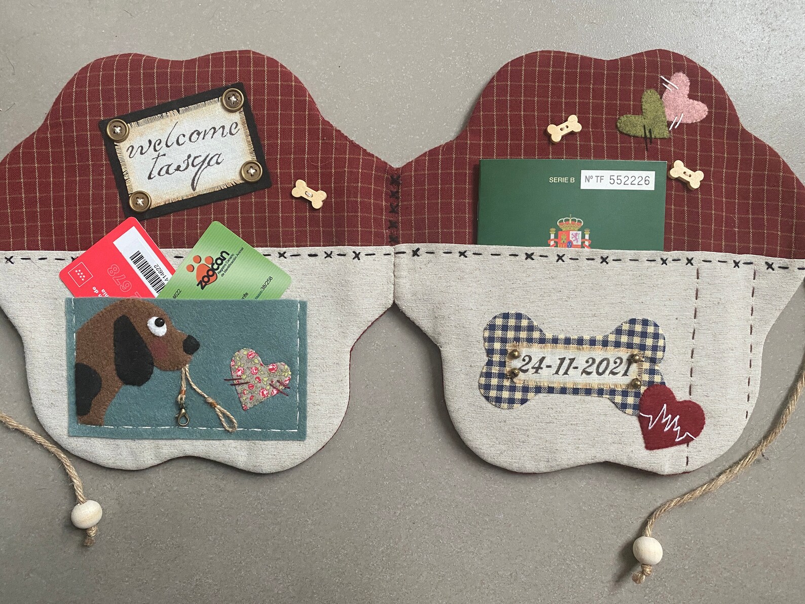 PATTERN PDF Pet Document Holder - Etsy