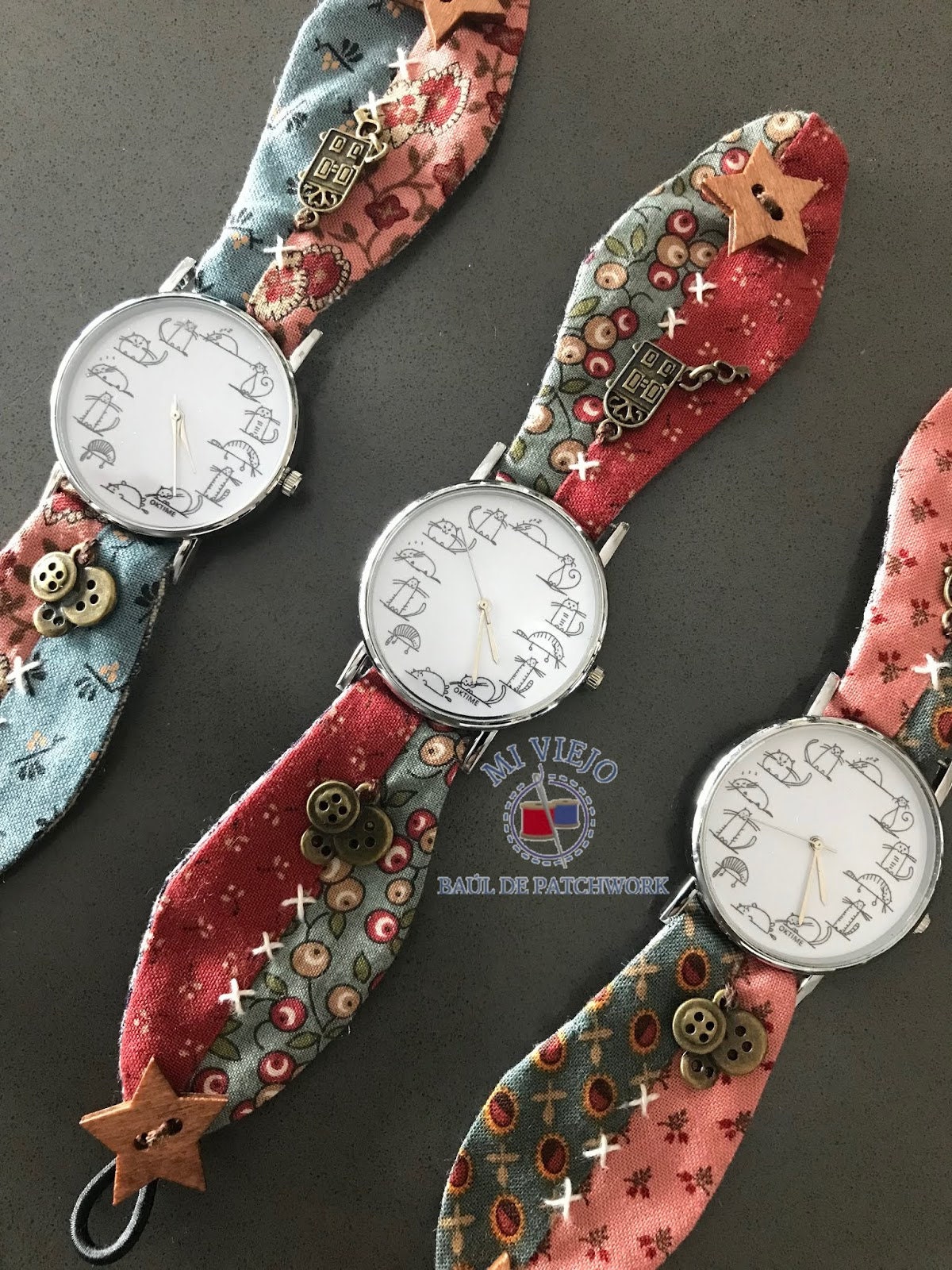 PATTERN PDF Patchwork Clock - Etsy